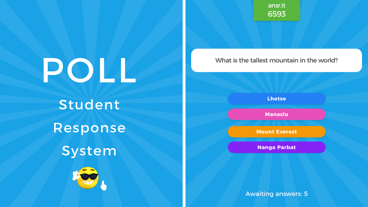 Keep Students Engaged With Poll Student Response System
